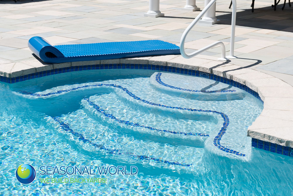 STEPS, LOVESEATS, BENCHES & SWIMOUTS – Seasonal World